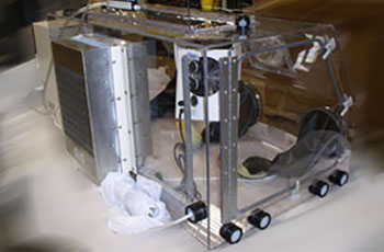 cooling glove boxes with TECA's Peltier enclosure cooler