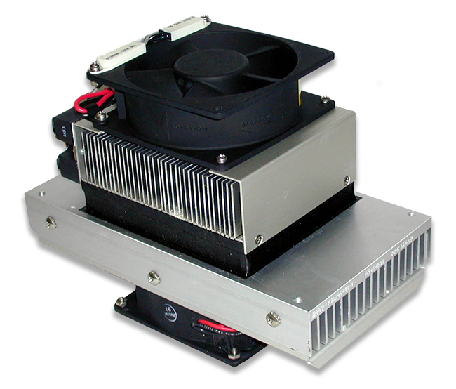 military communications application using custom TE enclosure cooler