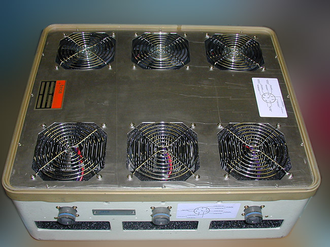 avionics maintenance application with TECA custom Peltier cooling system